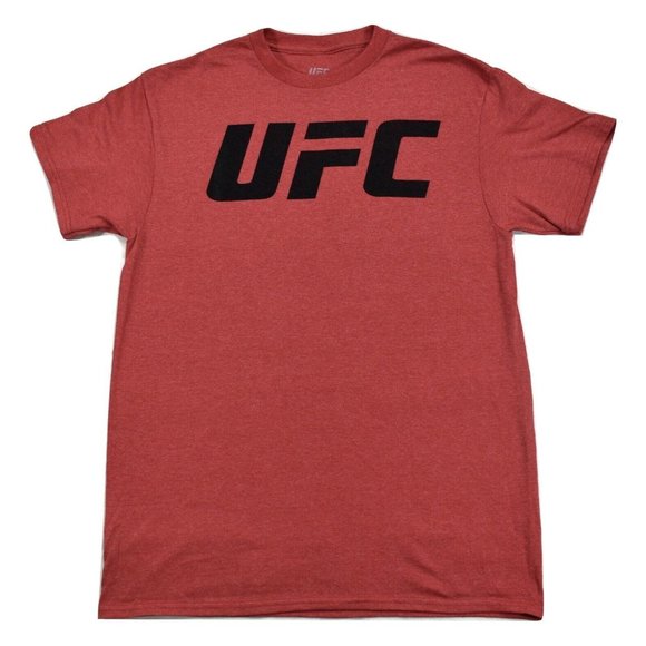 UFC | Shirts | Ufc Mens Ufc Ultimate Fighting Championship Heather Red ...